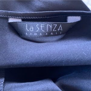 La SENZA | Intimates & Sleepwear | La Senza Black White Silky Floral ...